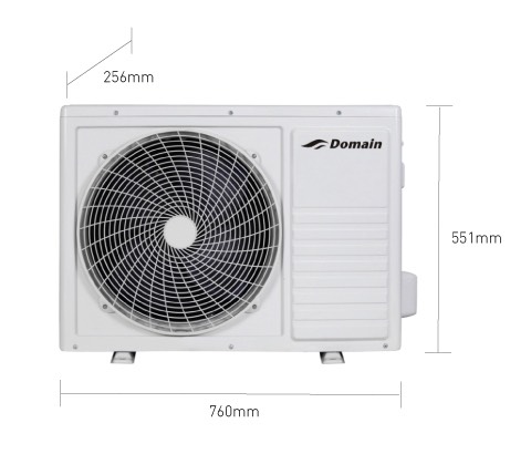 NEW DOMAIN PREMIUM 3.2KW INVERTER REVERSE CYCLE SPLIT SYSTEM AIR ...